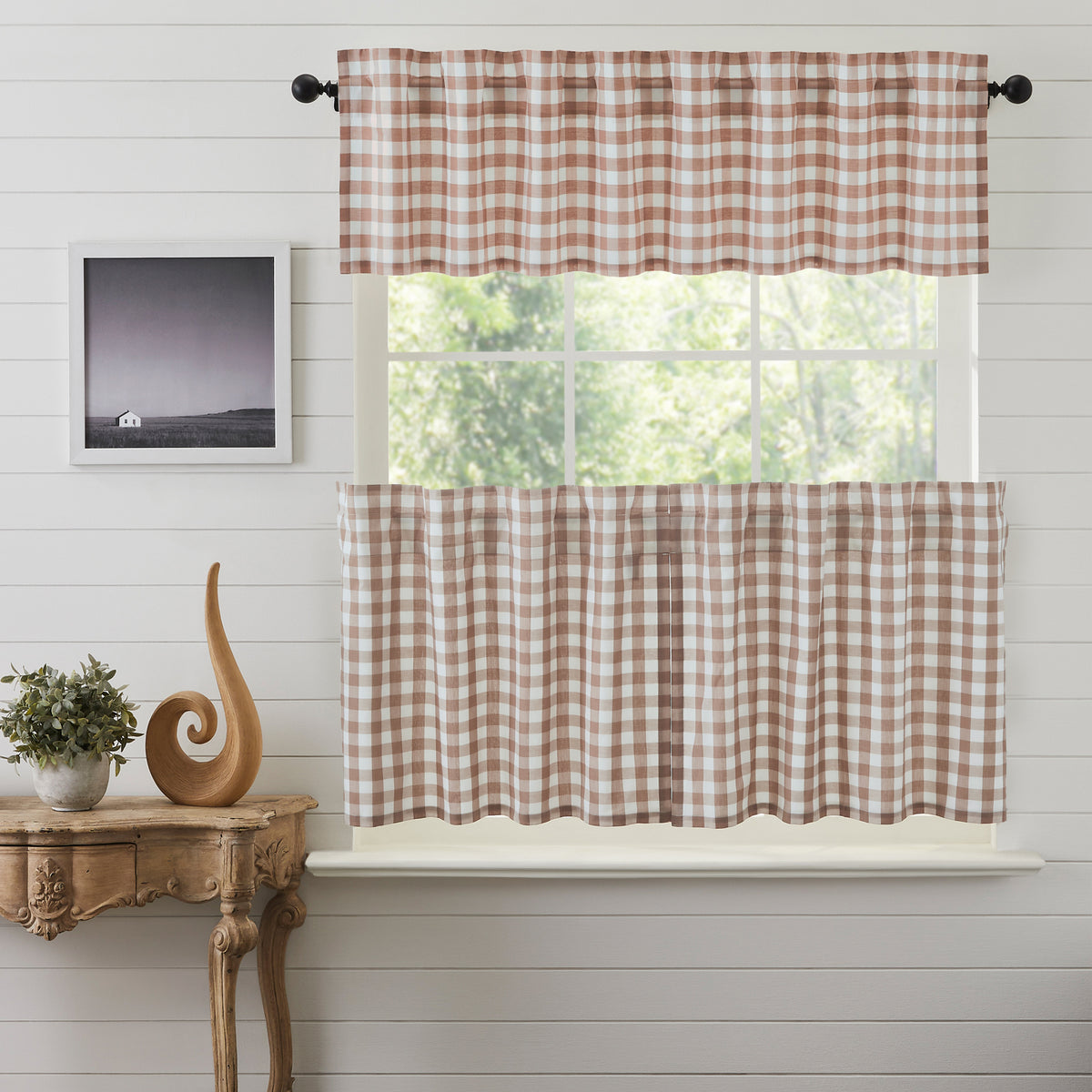 Annie Buffalo Check Curtain Set – VHC Brands Home Decor