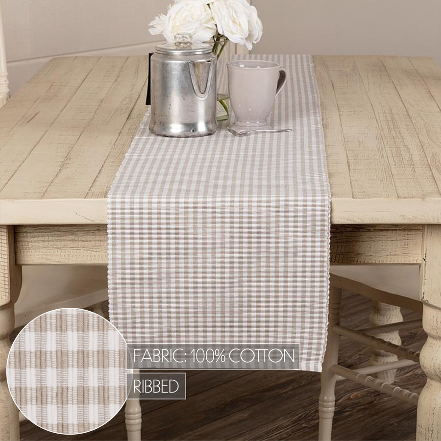 Tara Ribbed Runner – VHC Brands Home Decor
