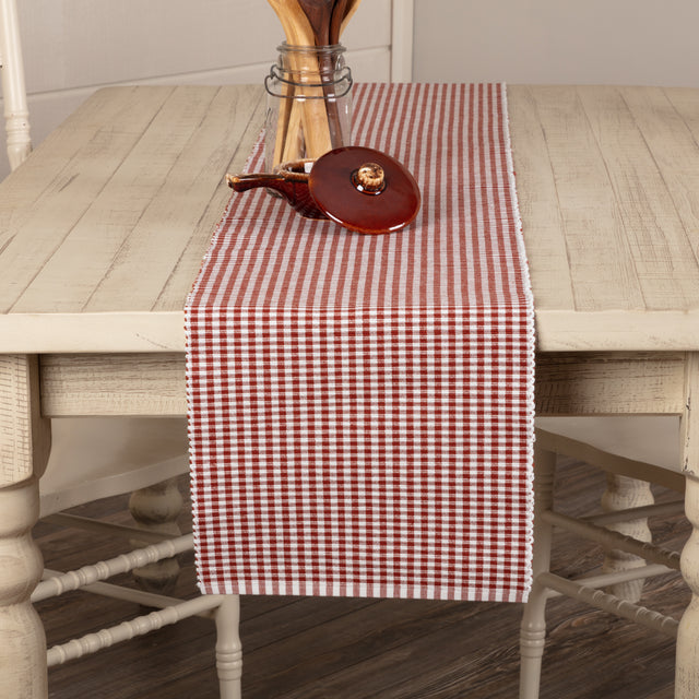 Farmhouse Table Runner Tara Ribbed Cotton Dining Decor VHC Brands – VHC ...