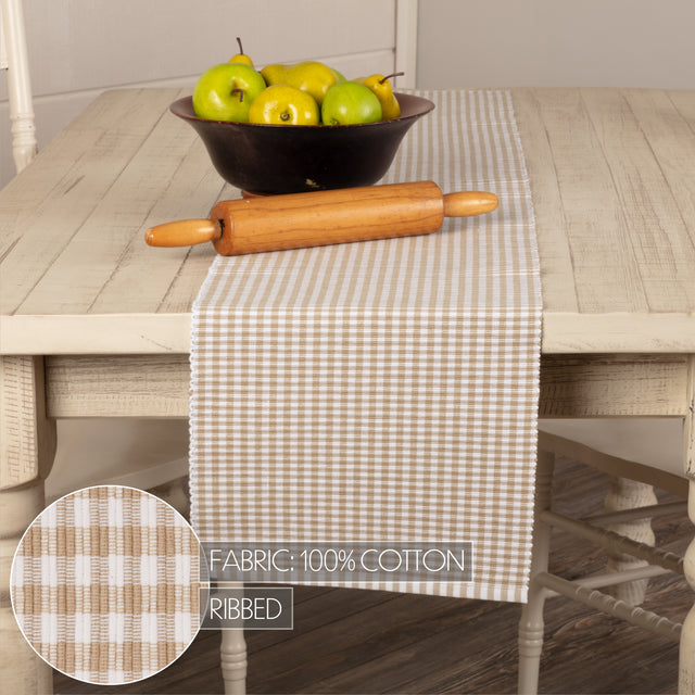 Tara Ribbed Runner – VHC Brands Home Decor