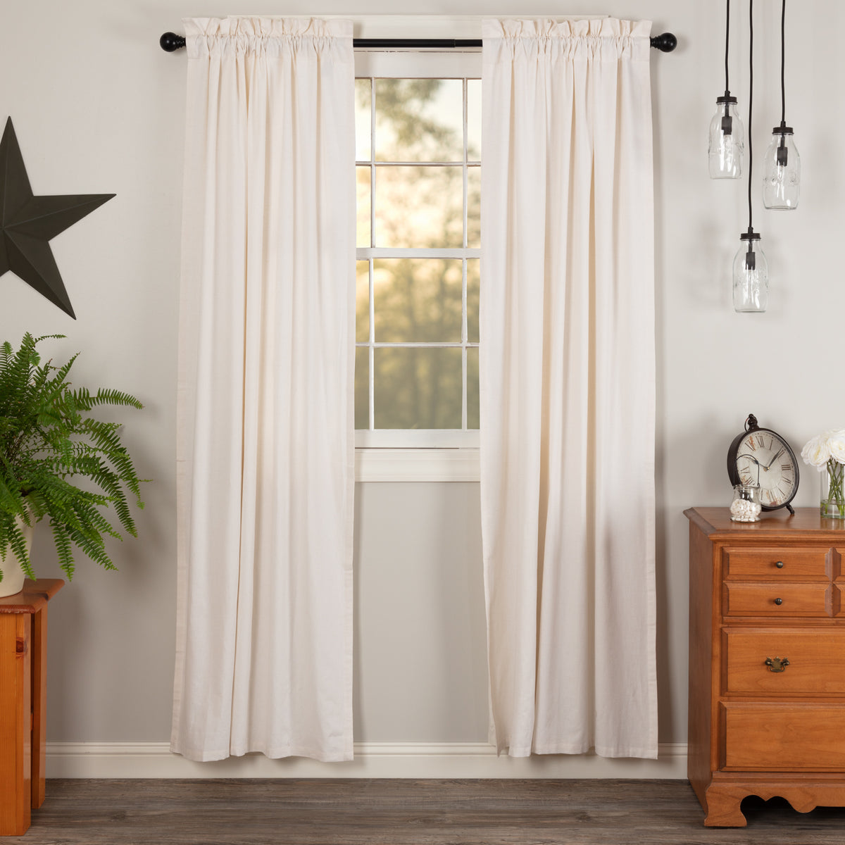 Simple Life Flax Panel Set of 2 – VHC Brands Home Decor