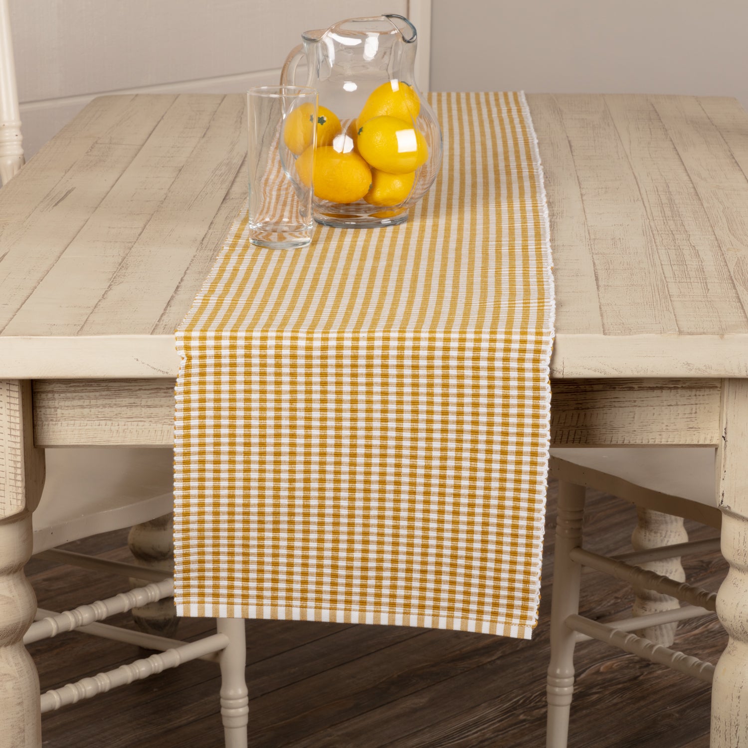 Farmhouse Table Runner Tara Ribbed Cotton Dining Decor VHC Brands – VHC ...